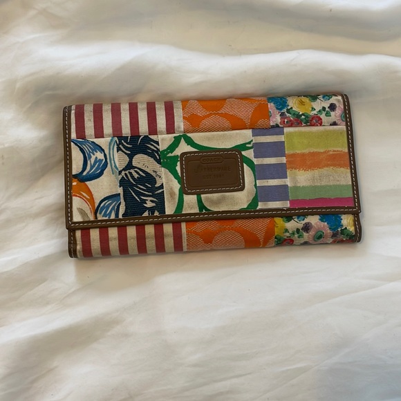 Coach | Bags | Coach Wallet Multi Color | Poshmark